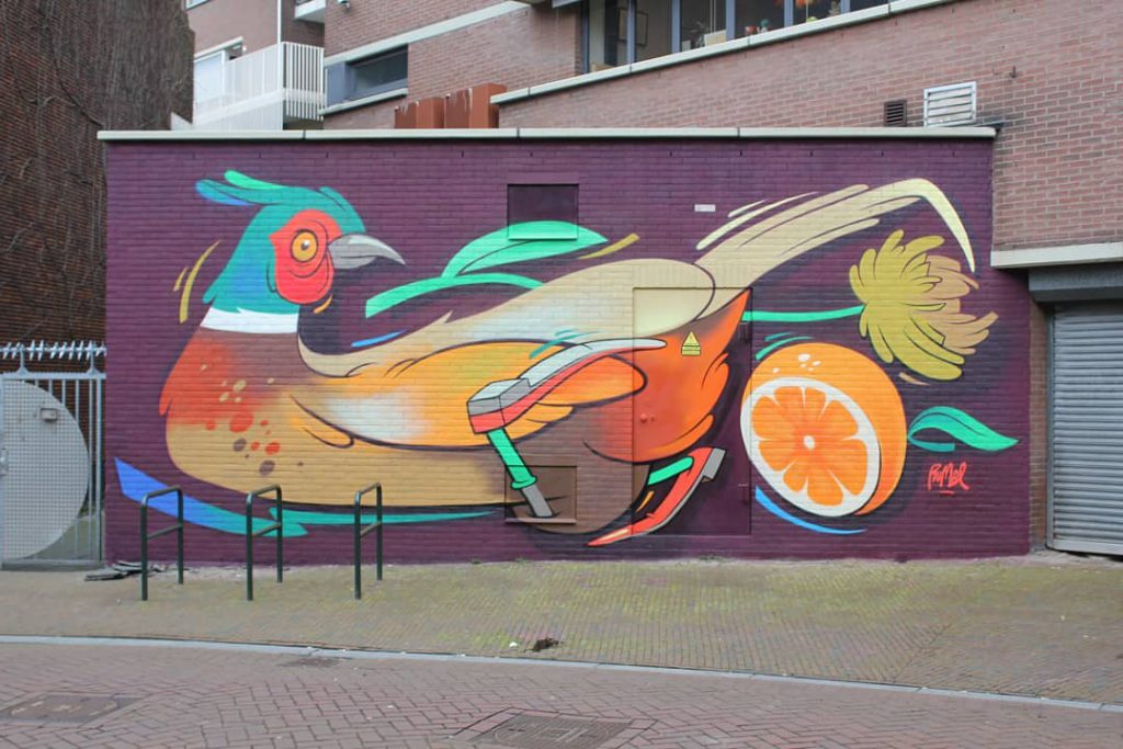 Street Art Tour Dordrecht | Wandelroute langs prachtige murals